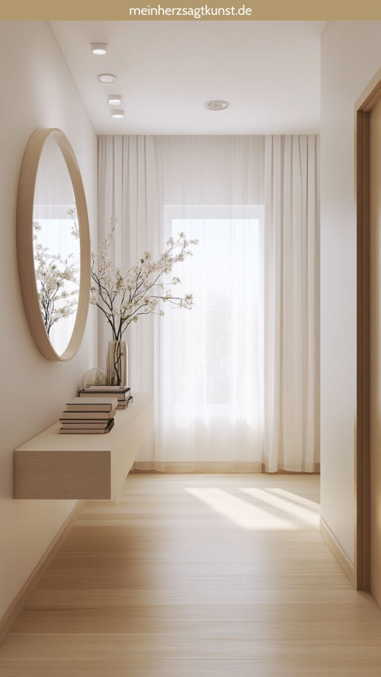 Schmalen Flur dekorieren: Mit diesen Tipps gelingt es!